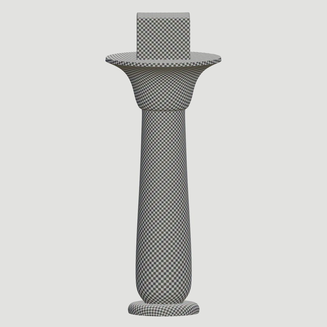 modelo 3d Columna papiriforme egipcia - TurboSquid 1507235