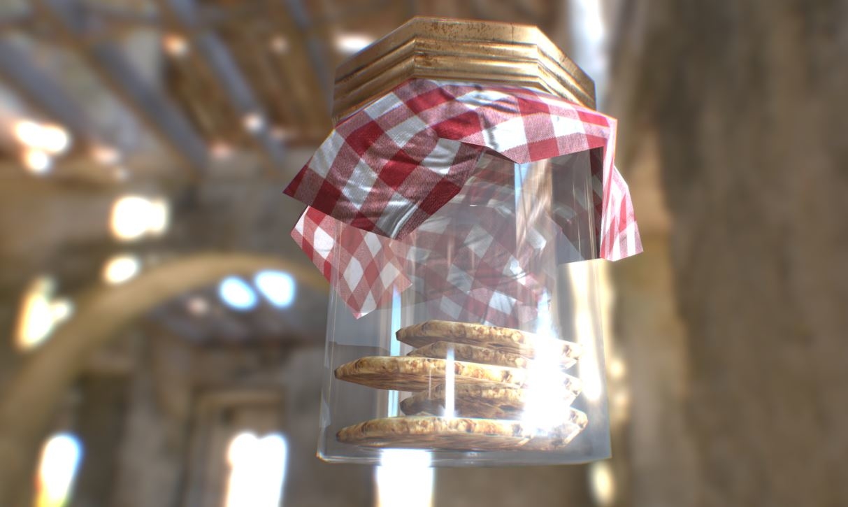 3D cookie jar model - TurboSquid 1507300