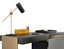 Minotti carson desk model - TurboSquid 1507284