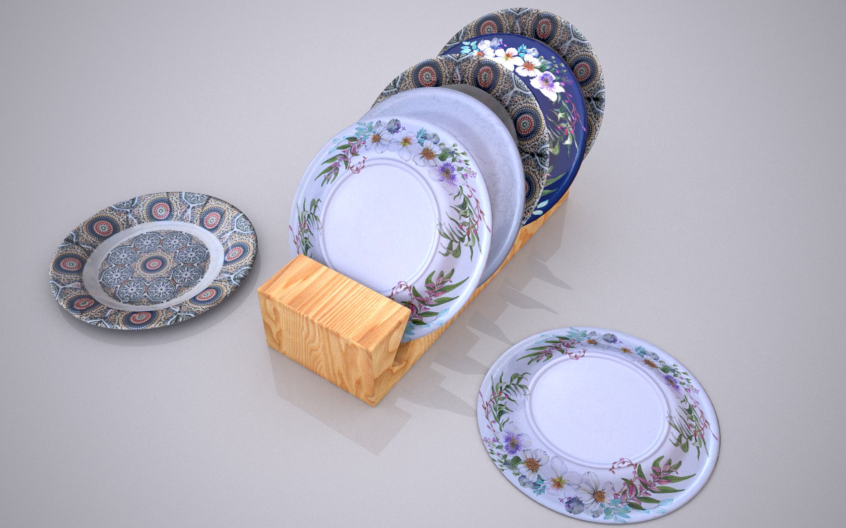 3D dish model - TurboSquid 1327258
