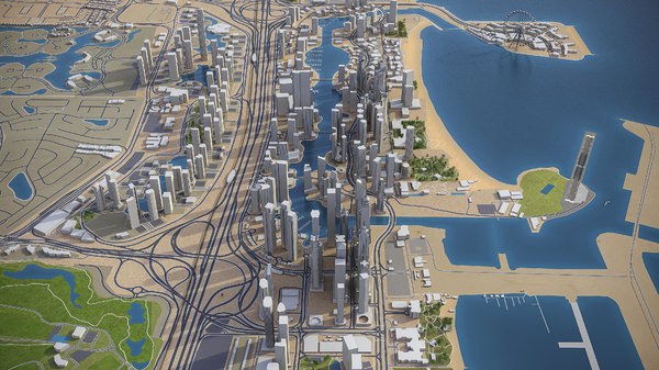 3D model dubai uae - TurboSquid 1334293