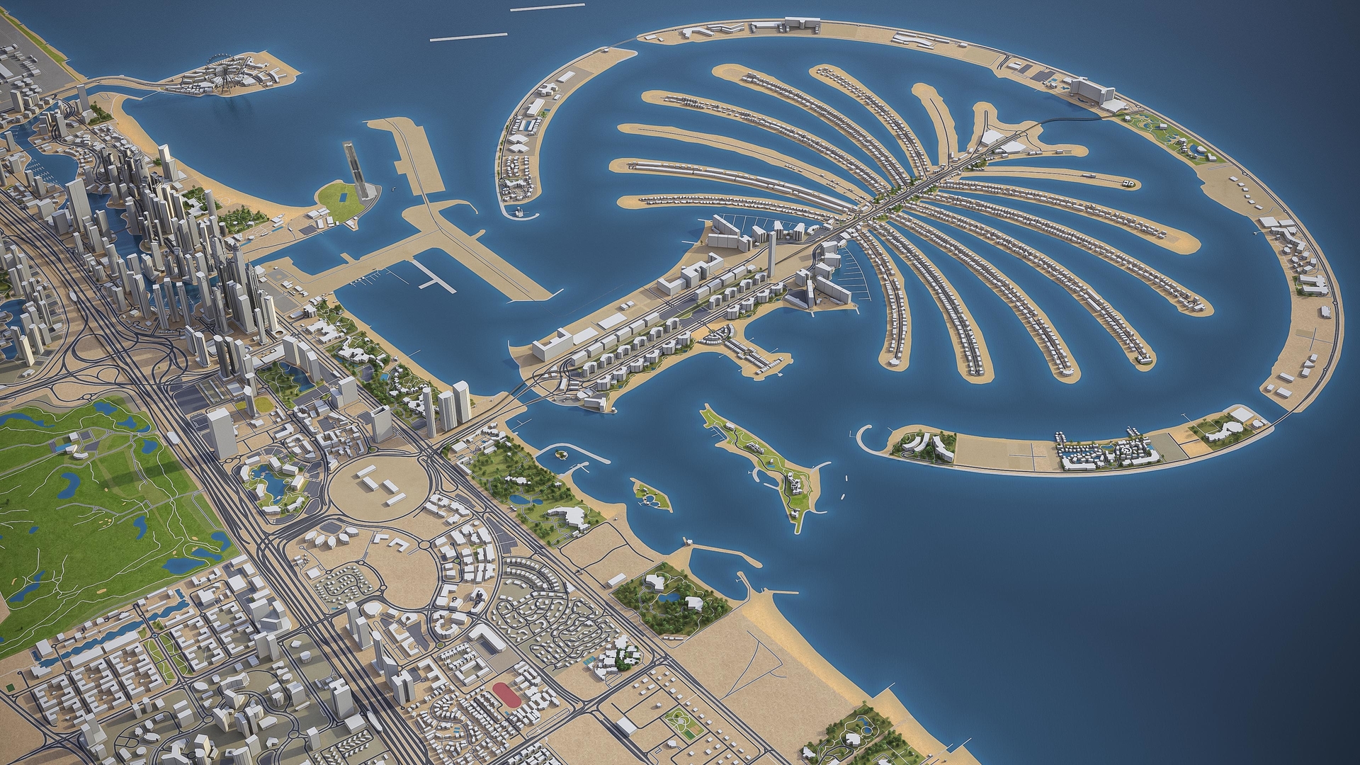 3D model dubai uae - TurboSquid 1334293