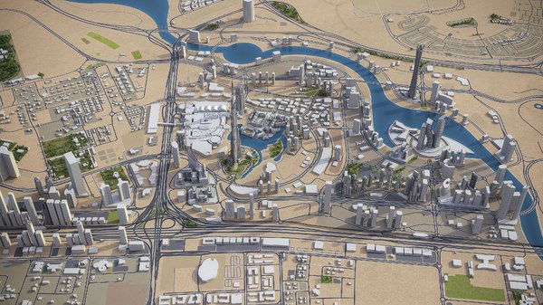 3D model dubai uae - TurboSquid 1334293