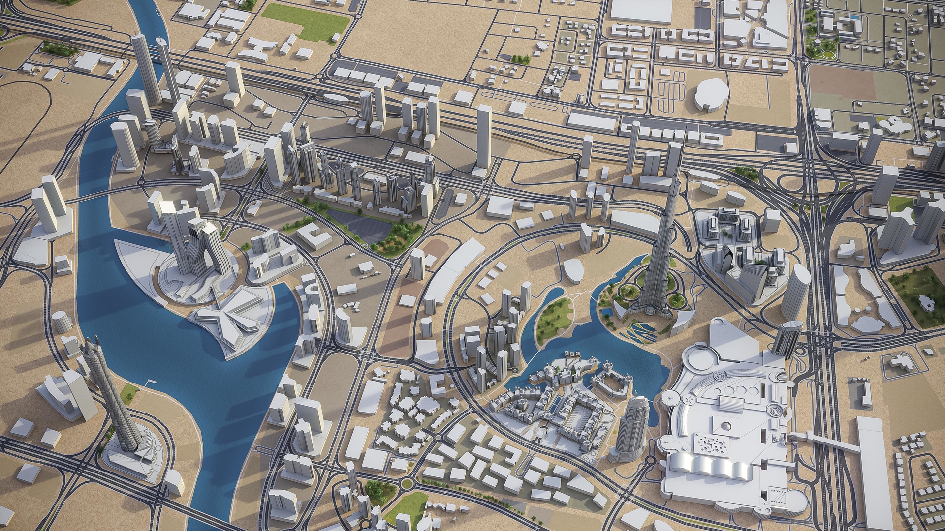 3D model dubai uae - TurboSquid 1334293