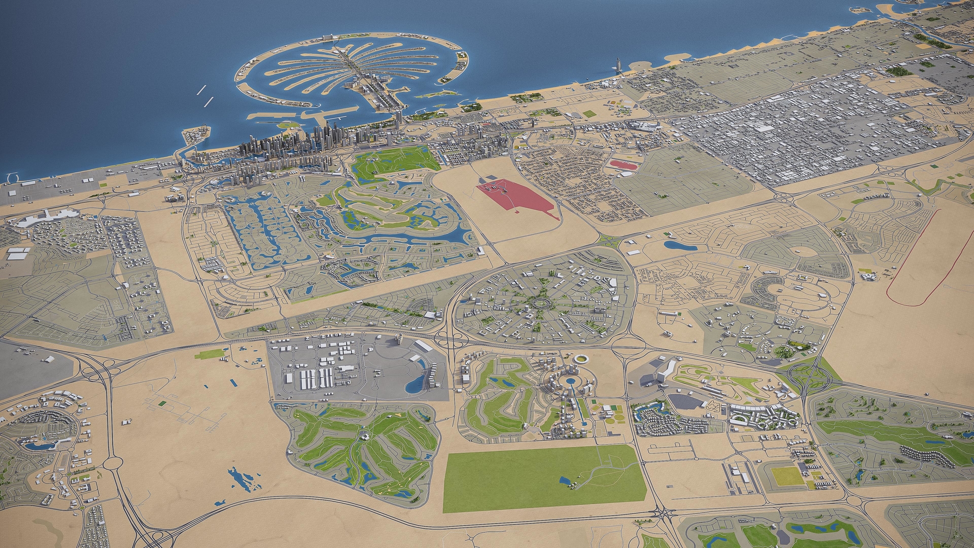 3D model dubai uae - TurboSquid 1334293