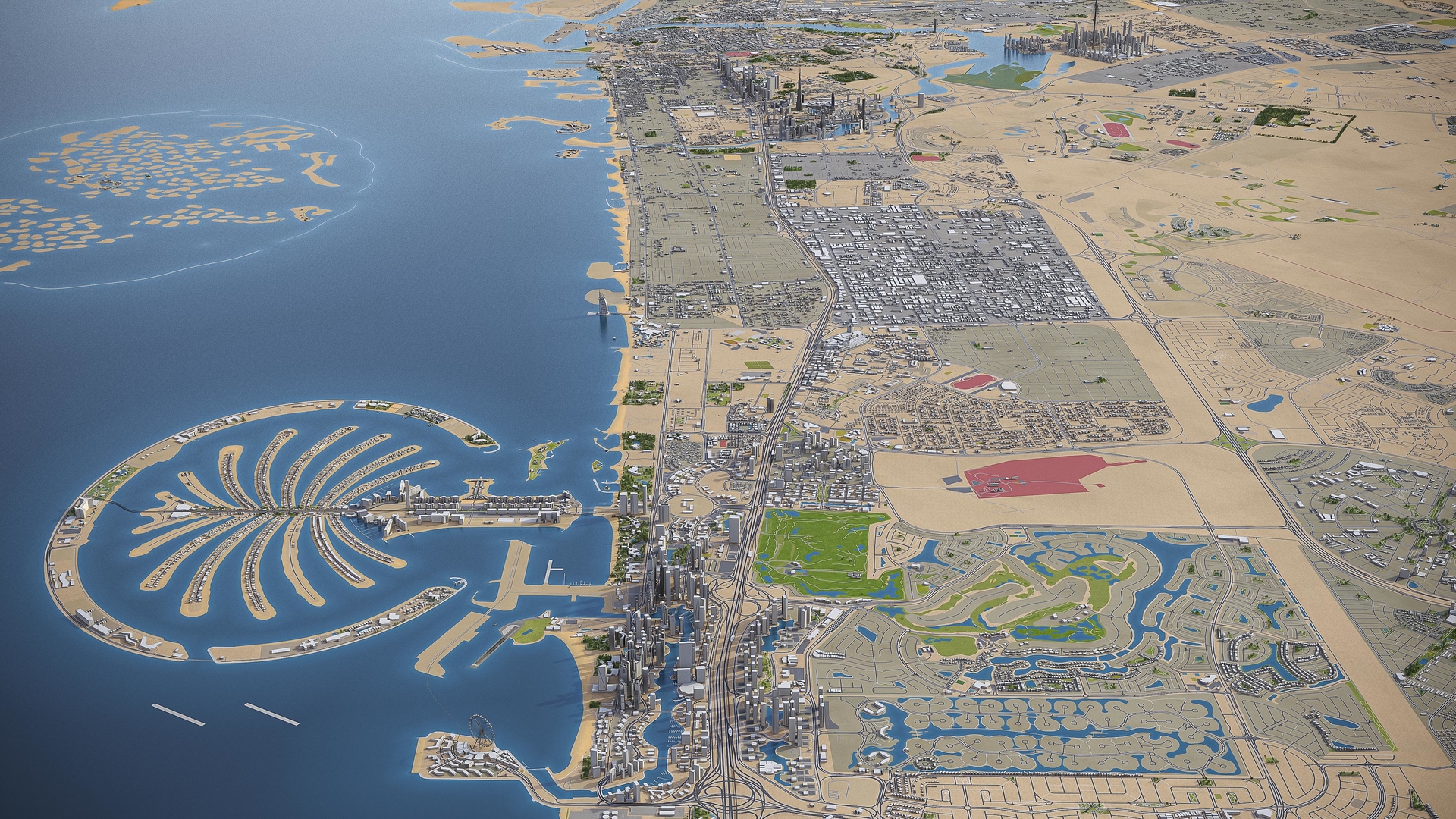3D model dubai uae - TurboSquid 1334293