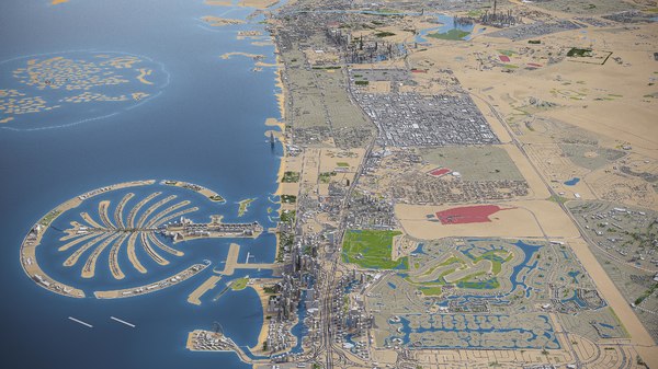 3D model dubai uae - TurboSquid 1334293