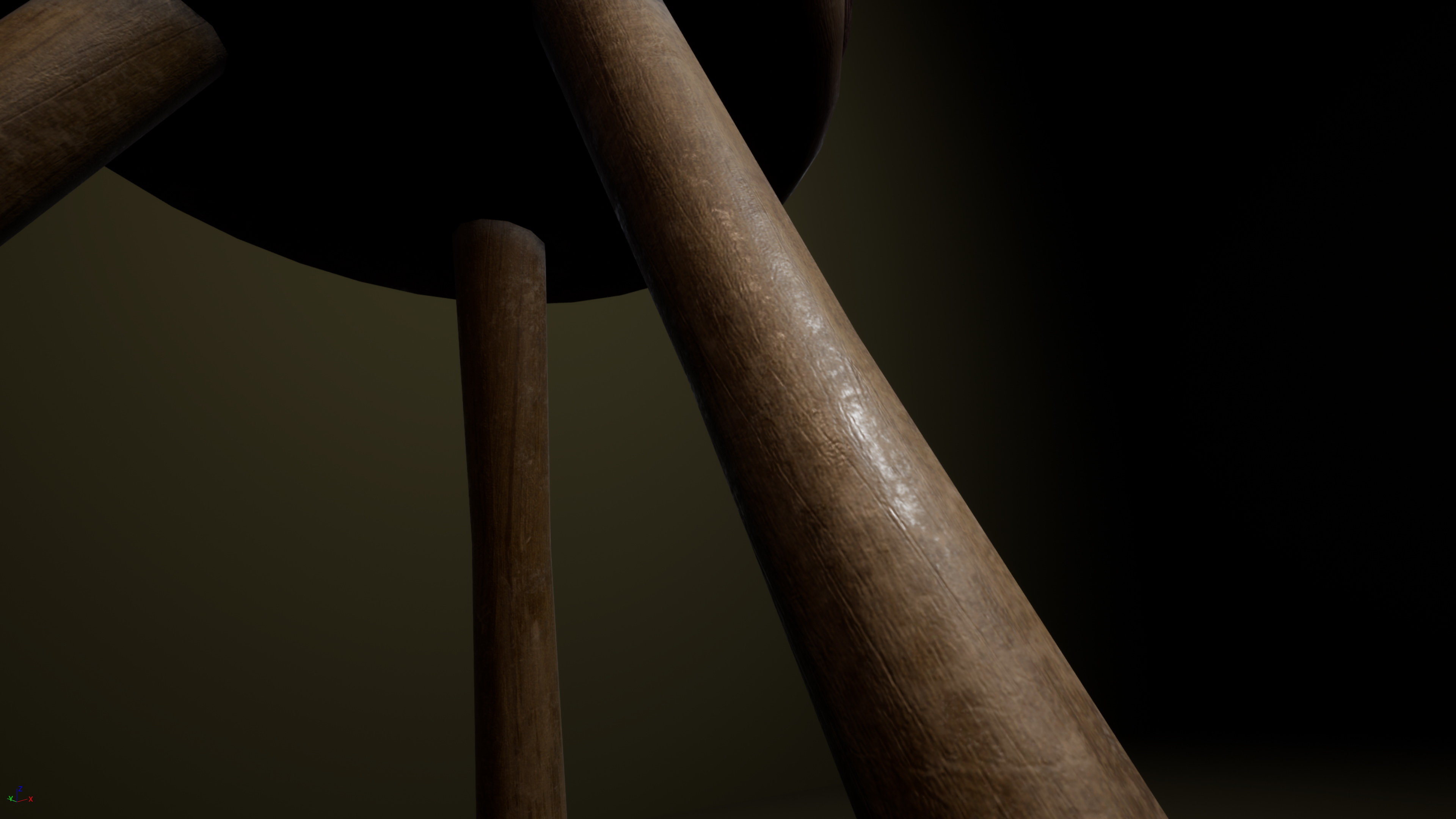 Medieval stool 3D model - TurboSquid 1507515