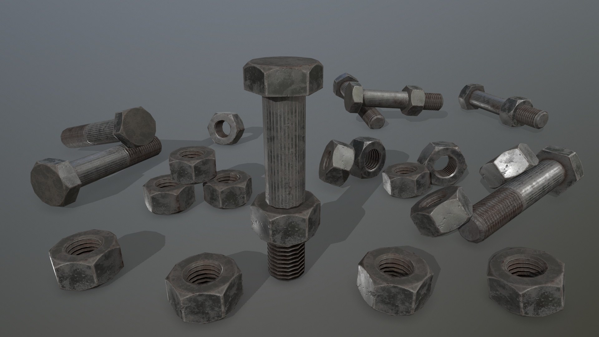 Bolts 3D model - TurboSquid 1507545