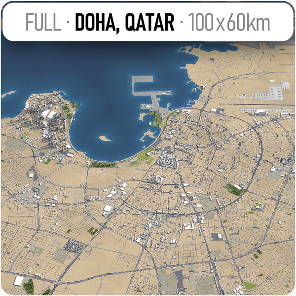 3D Doha Models | TurboSquid