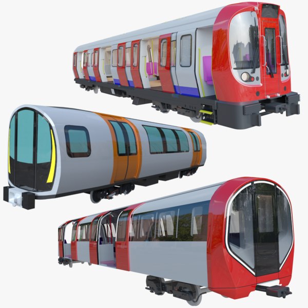 london underground 3d model