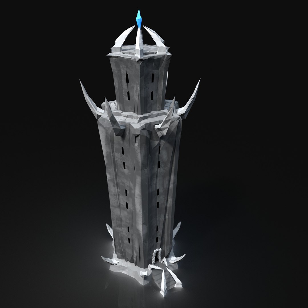 Stylised wizard tower 3D model - TurboSquid 1507835