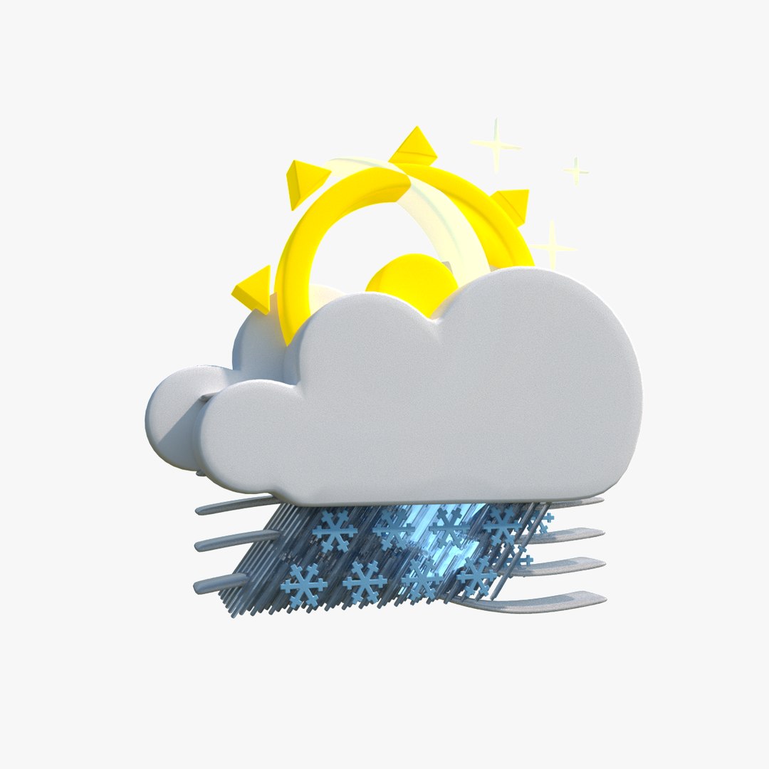 3D model weather icons - TurboSquid 1507984