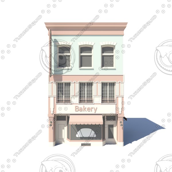 3D bakery 02 model - TurboSquid 1467813