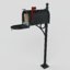 American mailbox 3D model - TurboSquid 1508120