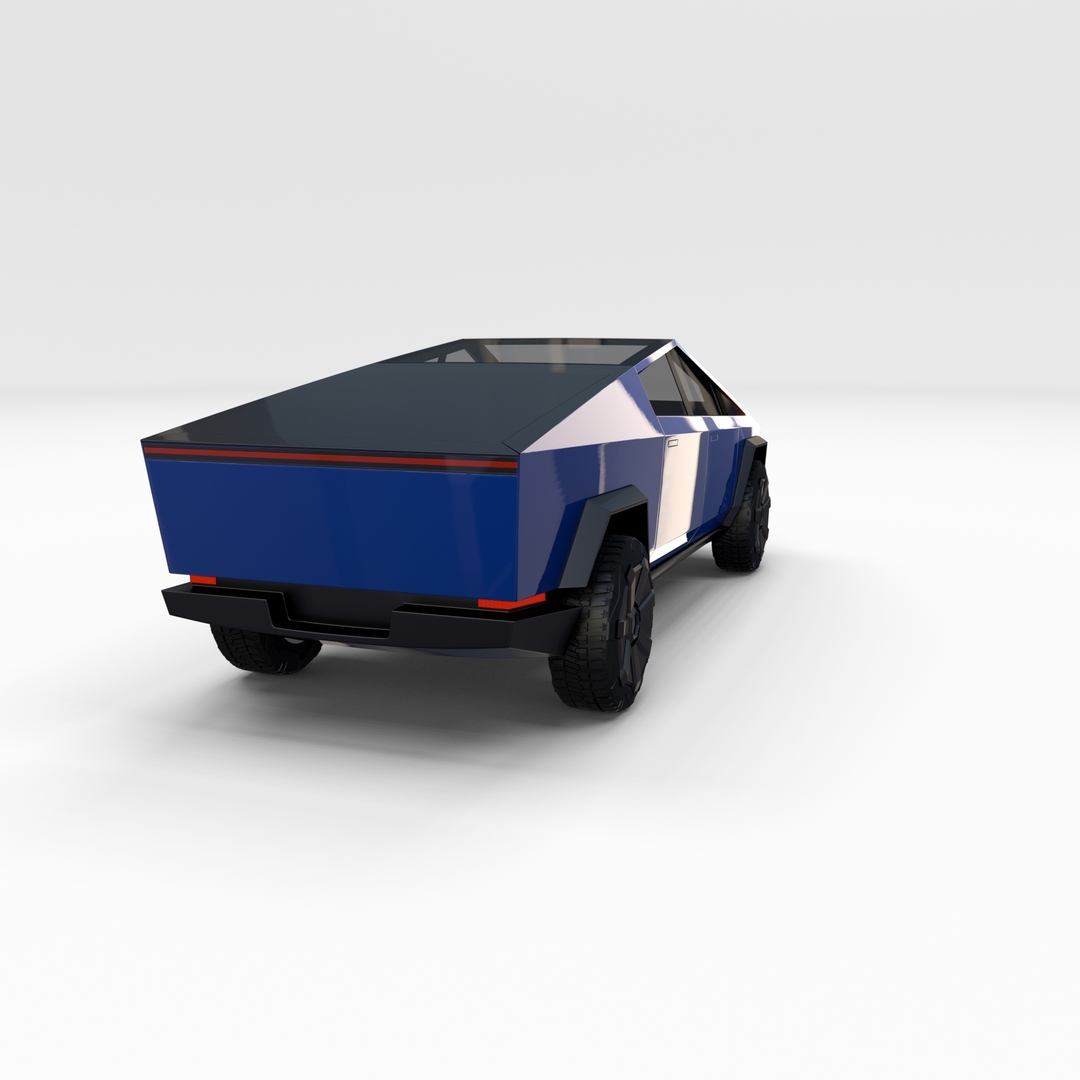 Tesla cybertruck chassis model - TurboSquid 1508146
