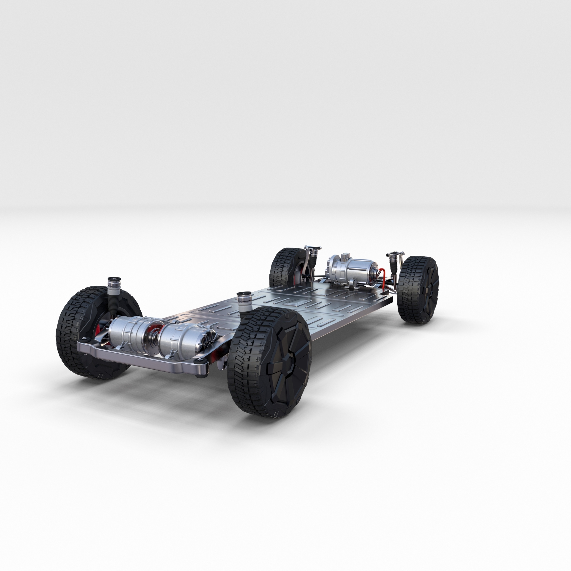 Tesla cybertruck chassis 3D model - TurboSquid 1508150