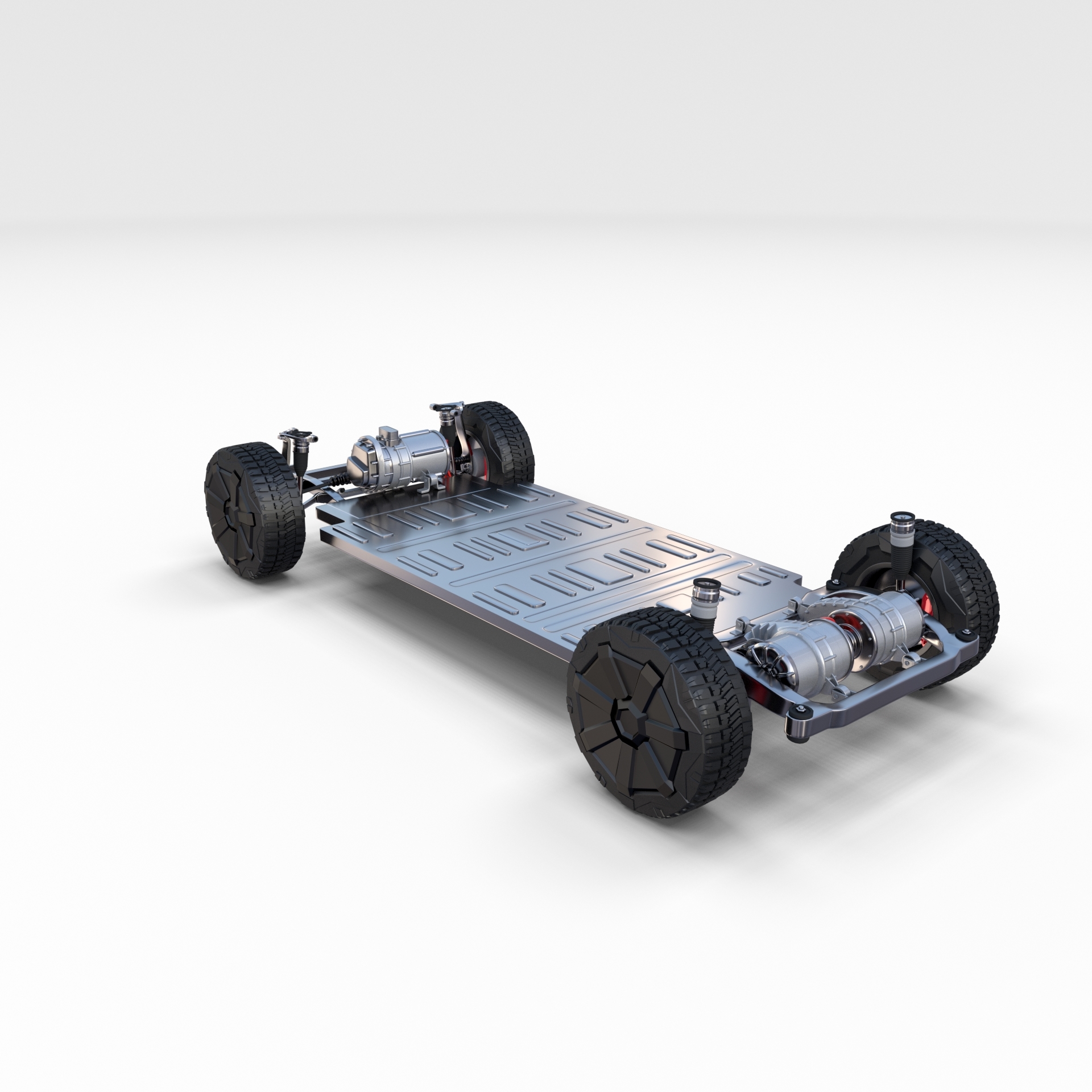 Tesla cybertruck chassis 3D model - TurboSquid 1508150