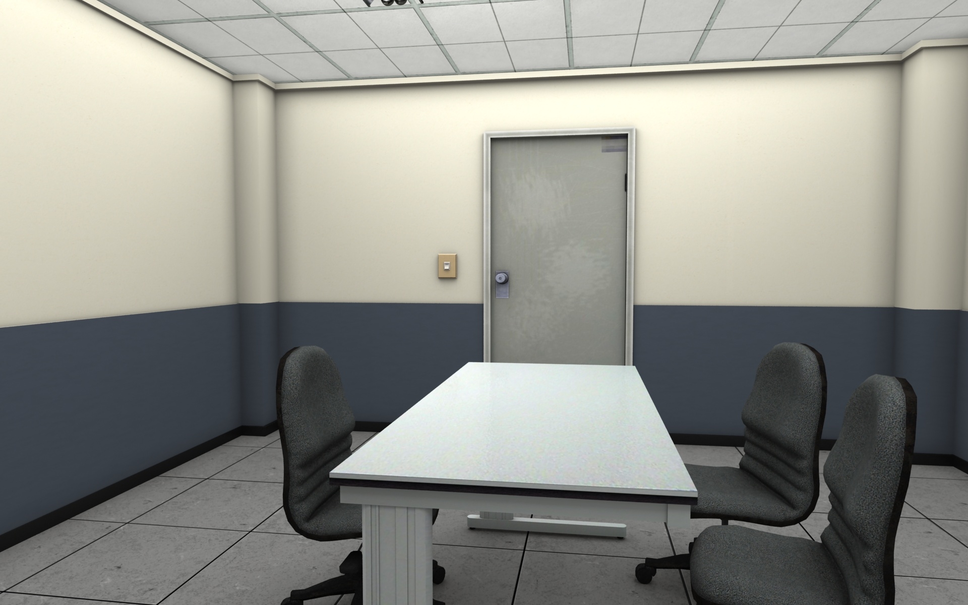 3D interrogation room - TurboSquid 1508168
