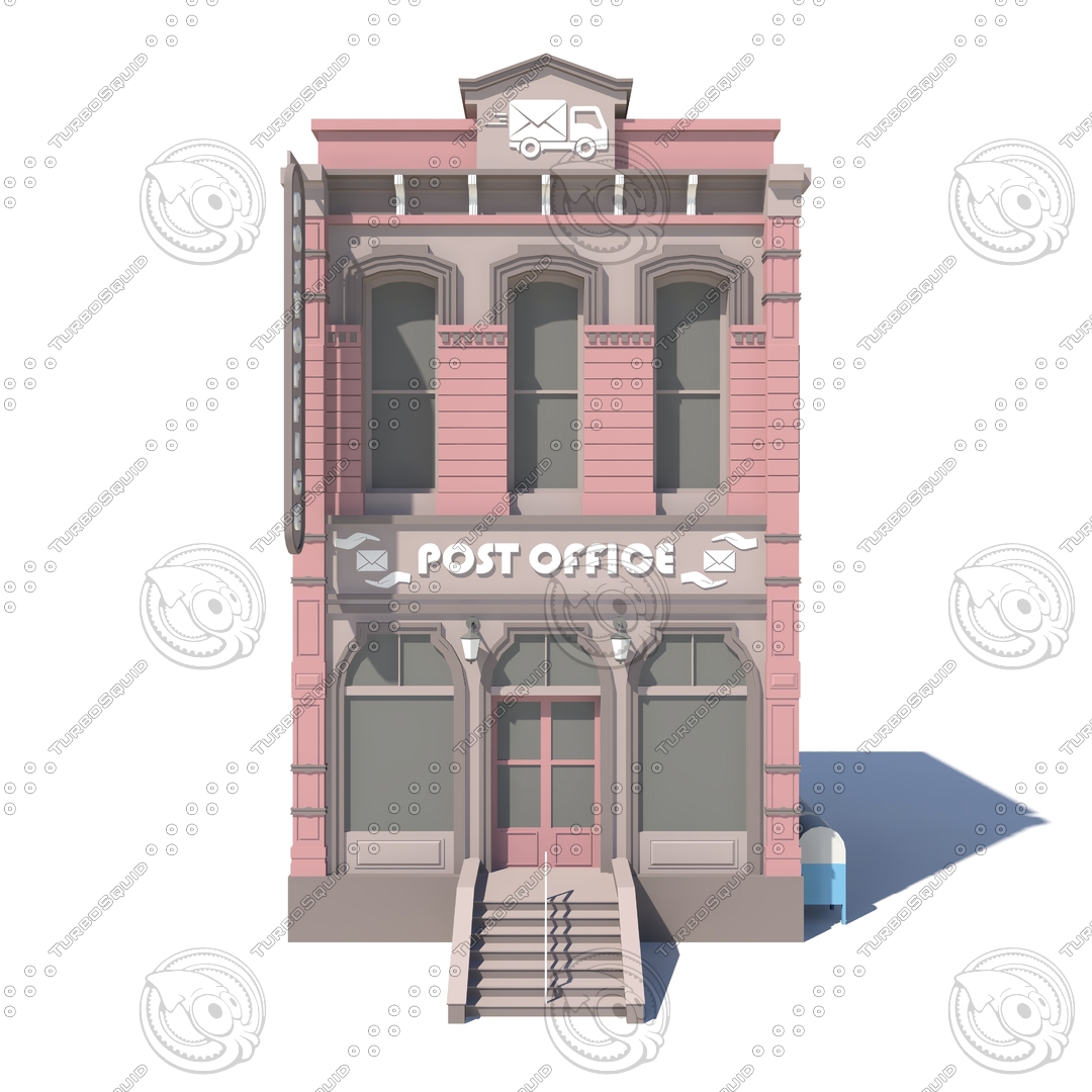 3D postoffice01 - TurboSquid 1403742