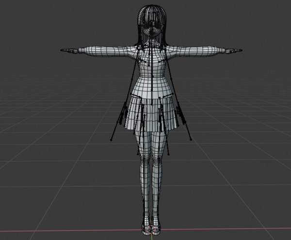 3D original animations vrchat model - TurboSquid 1482959