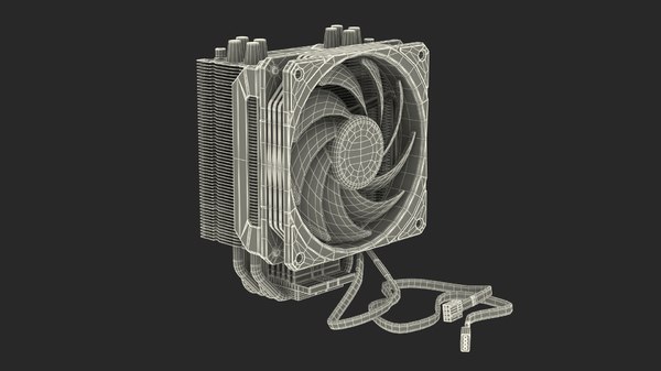 Cpu tower cooler 3D model - TurboSquid 1508616