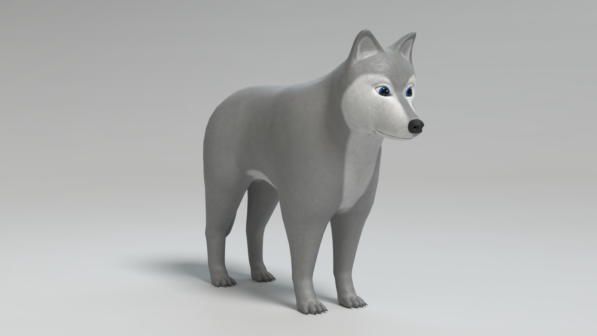 Animowany Wilk Model 3D - TurboSquid 1508533