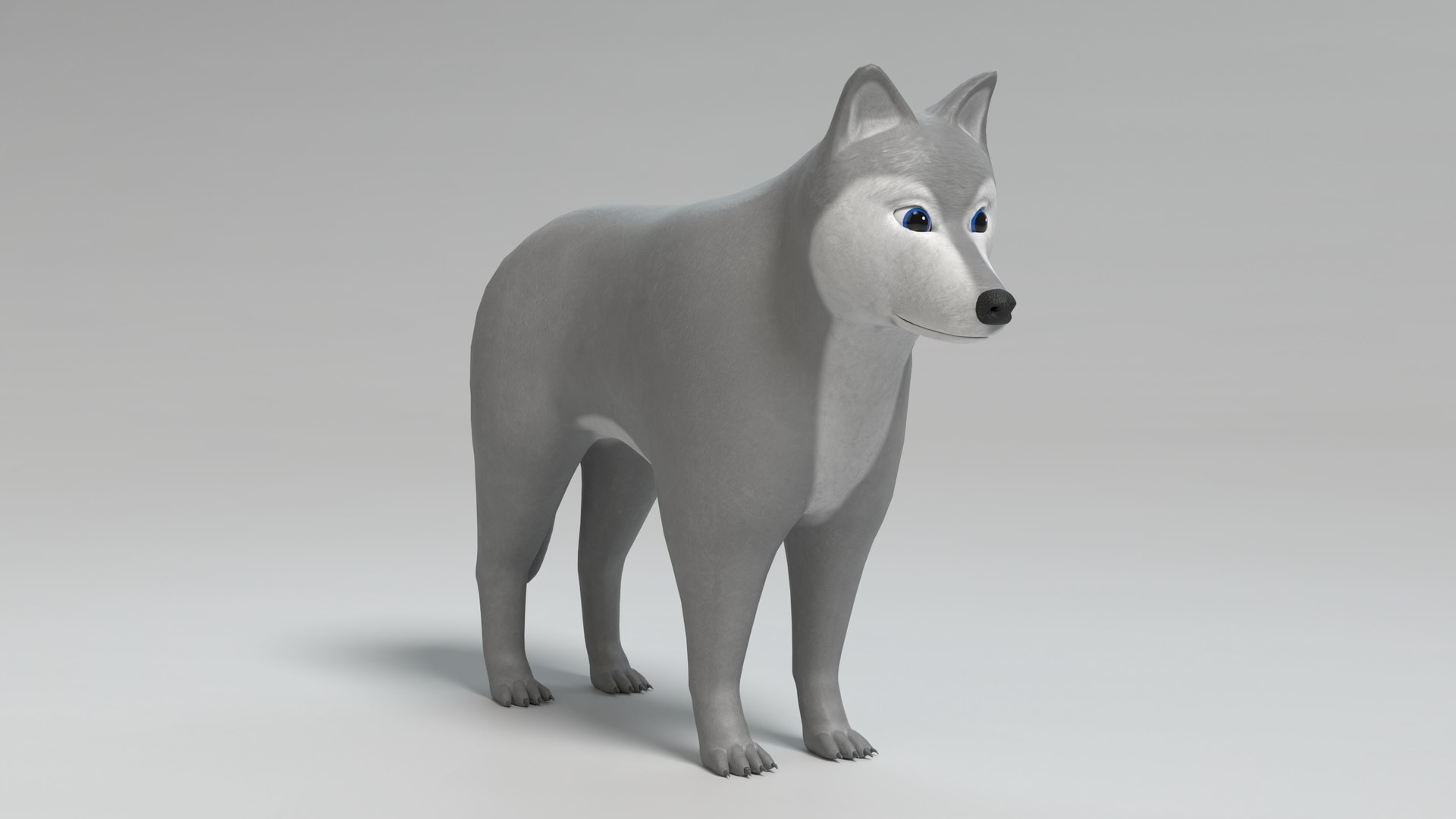 Cartoon wolf 3D model - TurboSquid 1508533 Cartoon wolf 3D model - TurboSquid 1508533
