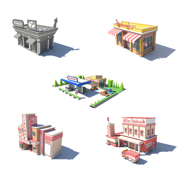 3D Isometric Models | TurboSquid
