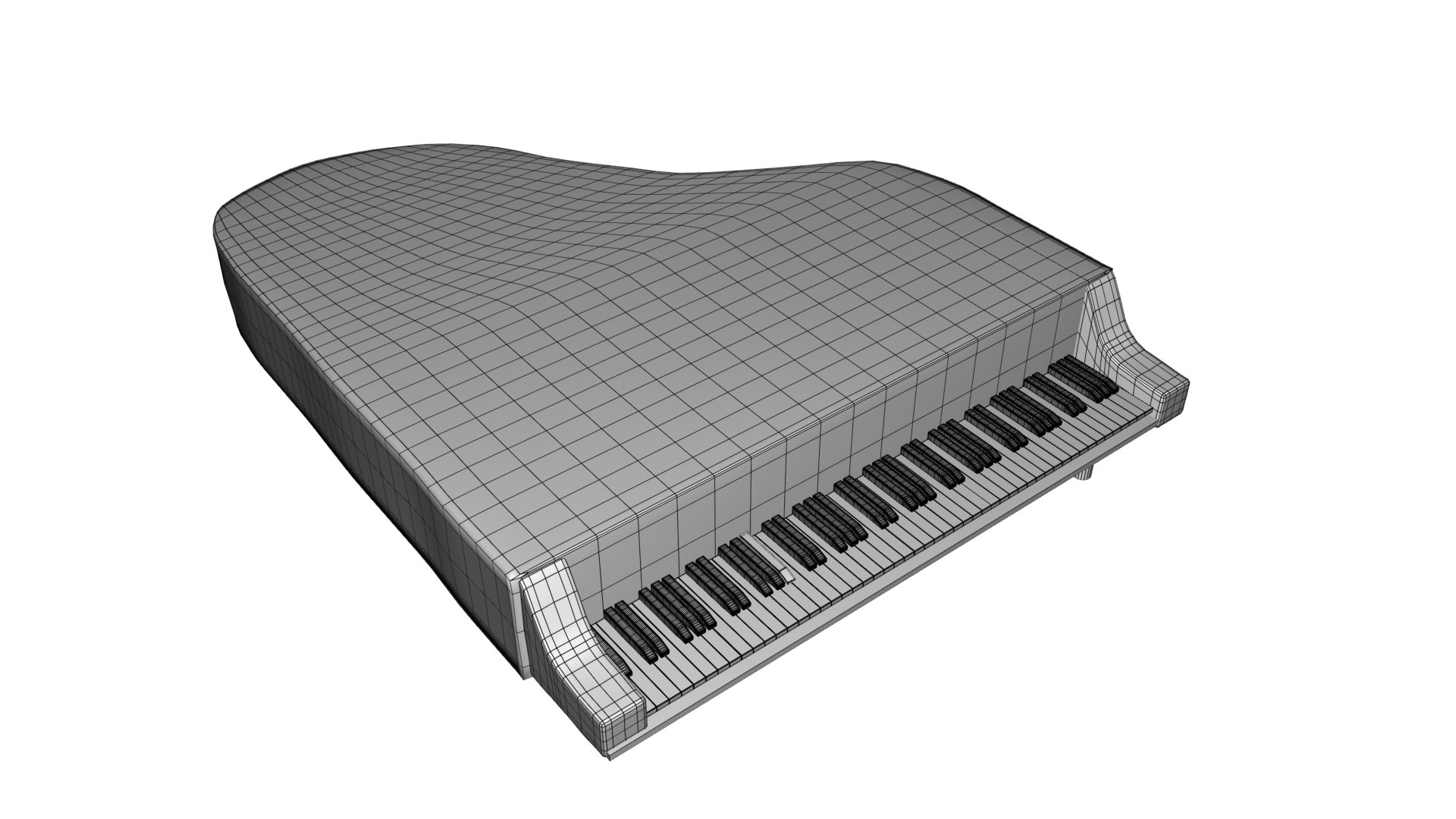 3D piano model - TurboSquid 1508582