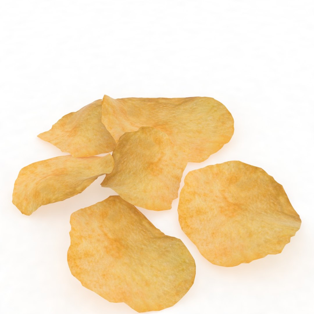 3D pringles chips - TurboSquid 1508650