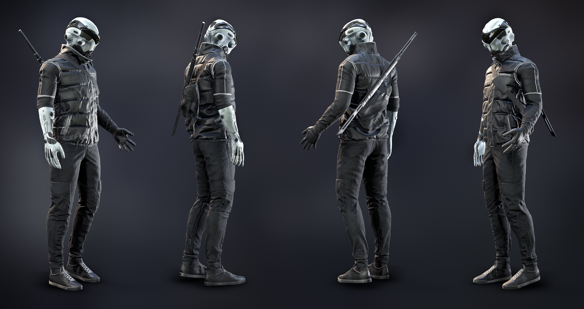 3D model cyber guy - TurboSquid 1508760
