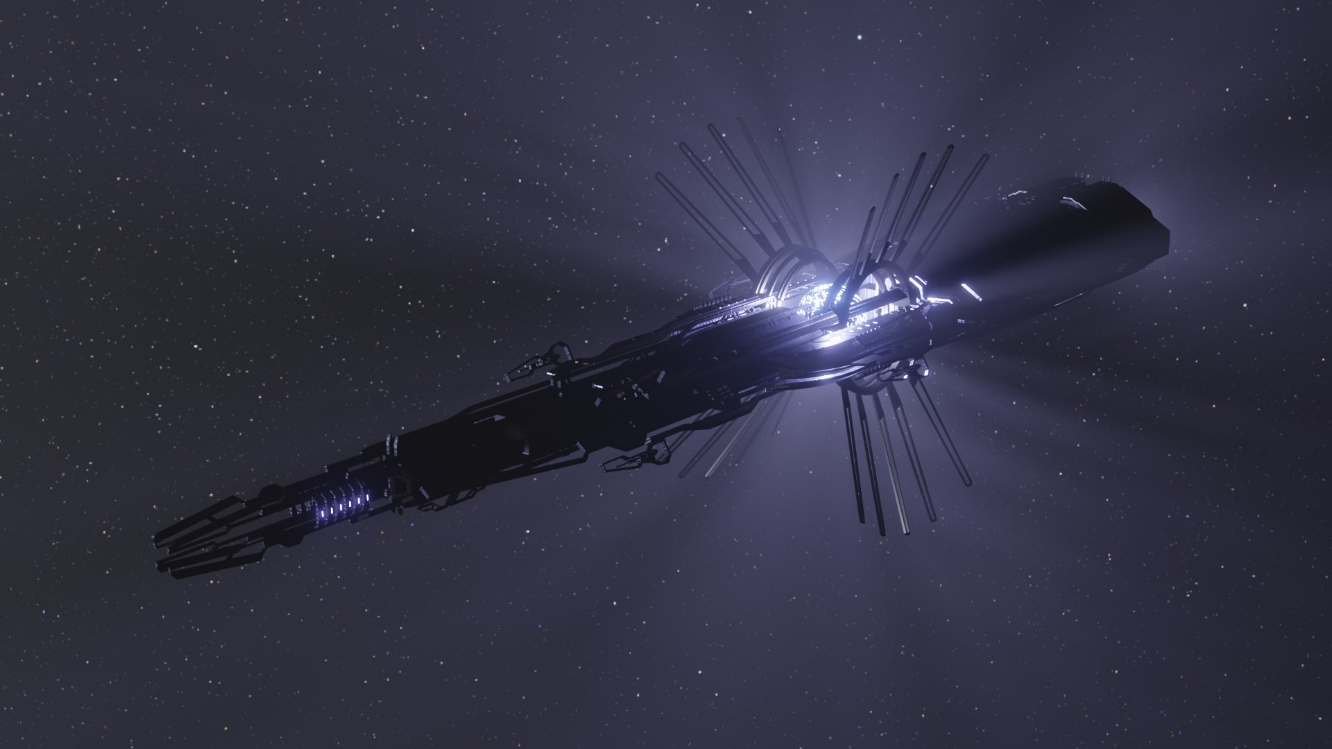 Scifi alien ship 3D - TurboSquid 1508787