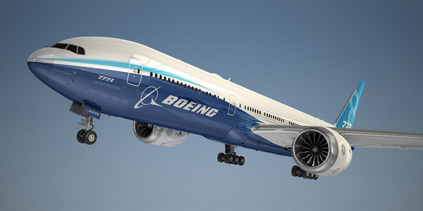 Boeing 777-8 aircraft 3D model - TurboSquid 1508444