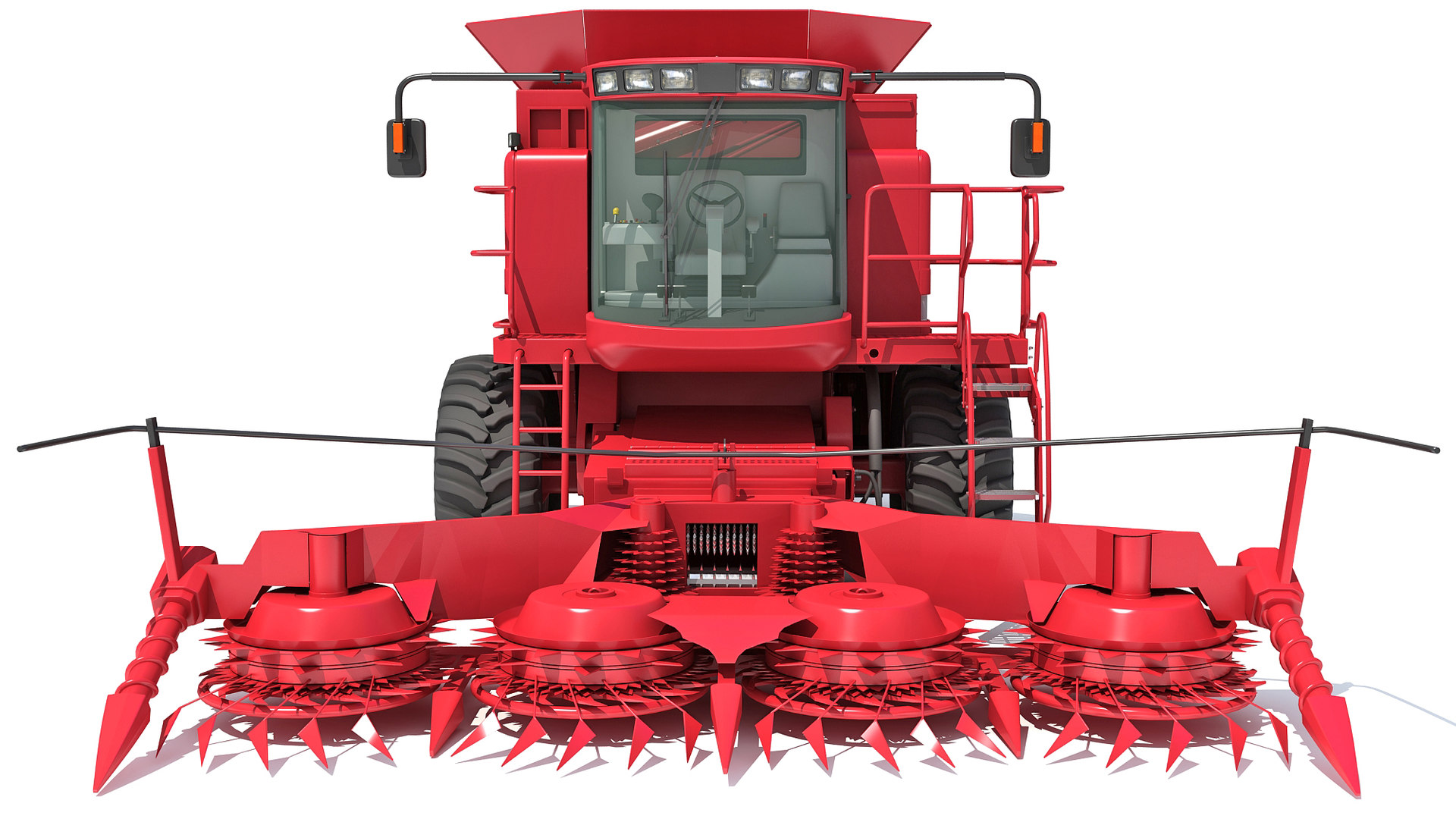 Combine harvester 3D model - TurboSquid 1508872