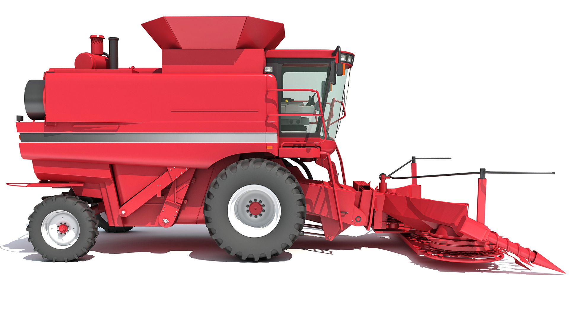 Combine harvester 3D model - TurboSquid 1508872