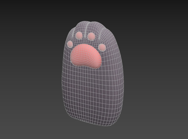 3D cat paws - TurboSquid 1508996