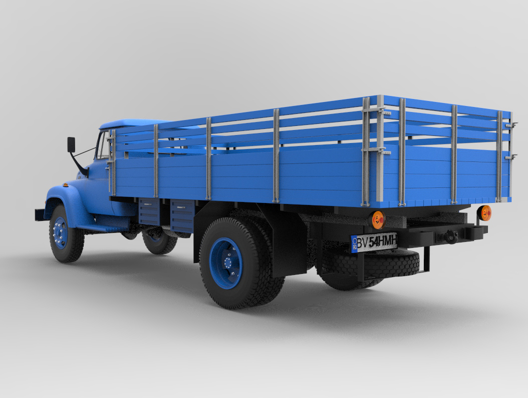 modelo 3d CAMIÓN RUMANA CLÁSICA BUCEGI - TurboSquid 1508994