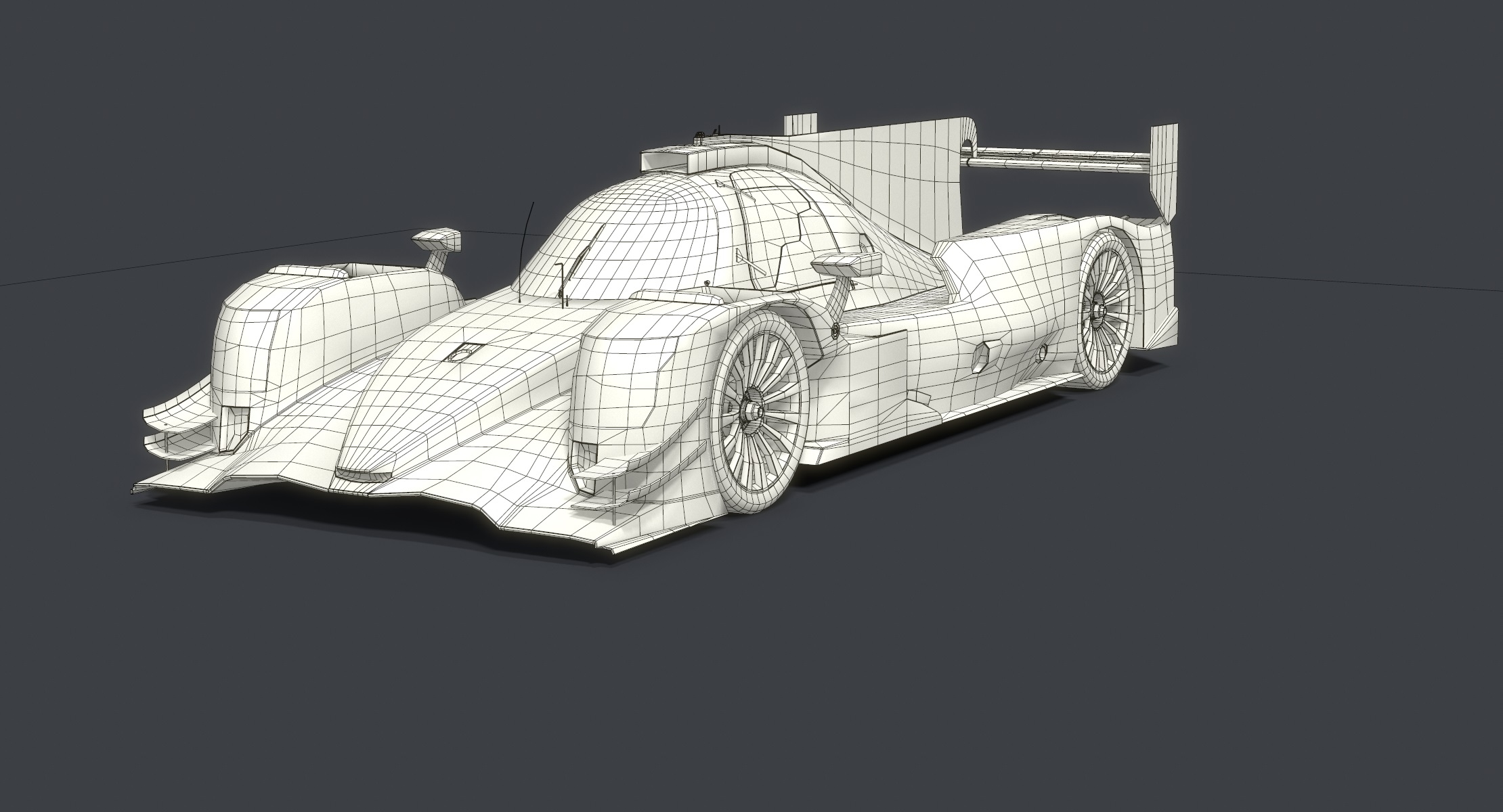 United autosports wec lmp2 3D model - TurboSquid 1508970