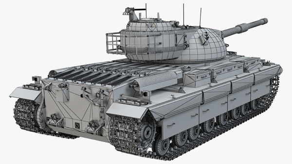 Fv 214 conqueror 3D model - TurboSquid 1509143