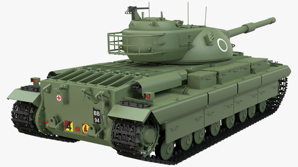 Fv 214 conqueror 3D model - TurboSquid 1509143