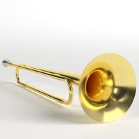 3d lego trumpet