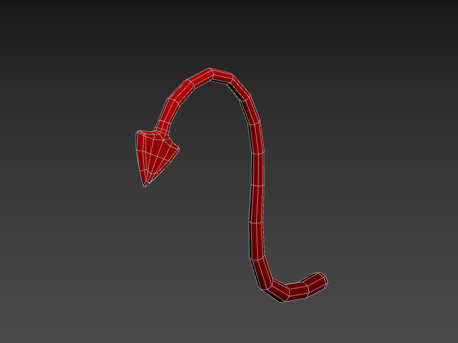 Devil Tail 3D-Modell - TurboSquid 1509625