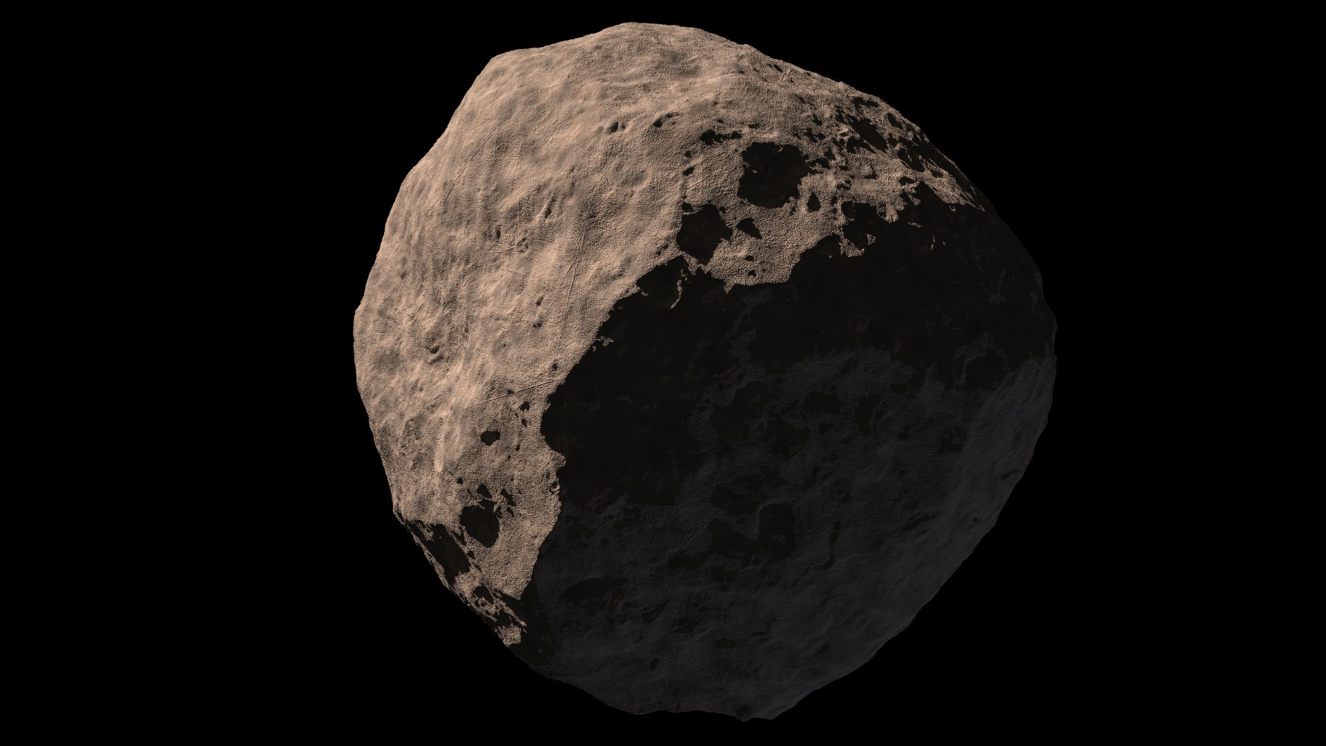Asteroid space 3D - TurboSquid 1509610