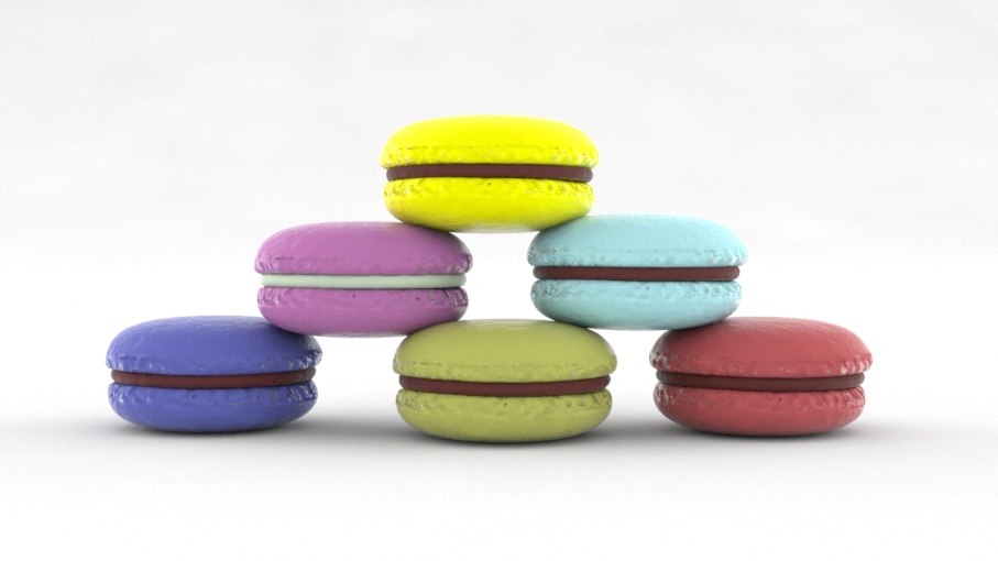 modelo 3d Macaron - TurboSquid 1509657