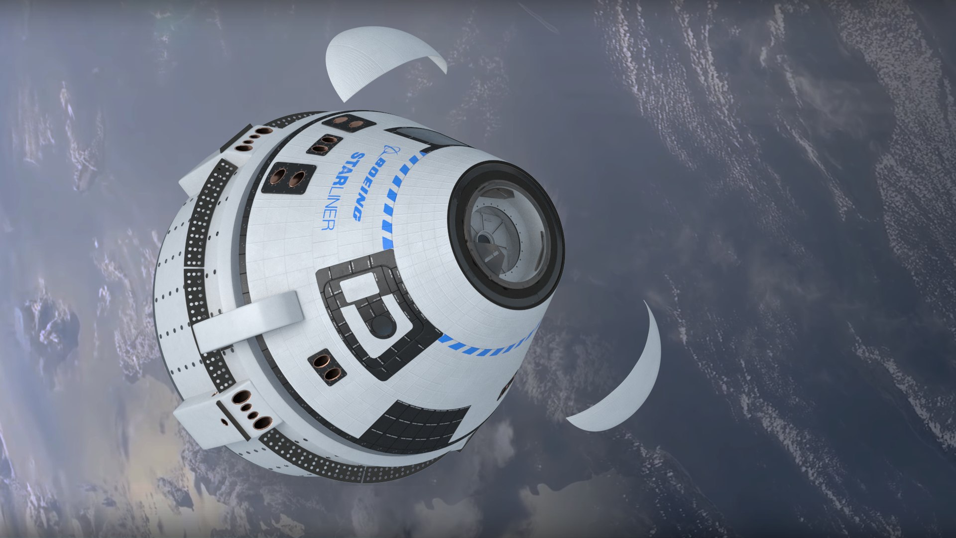 Boeing starliner cst-100 space capsule 3D model - TurboSquid 1509785