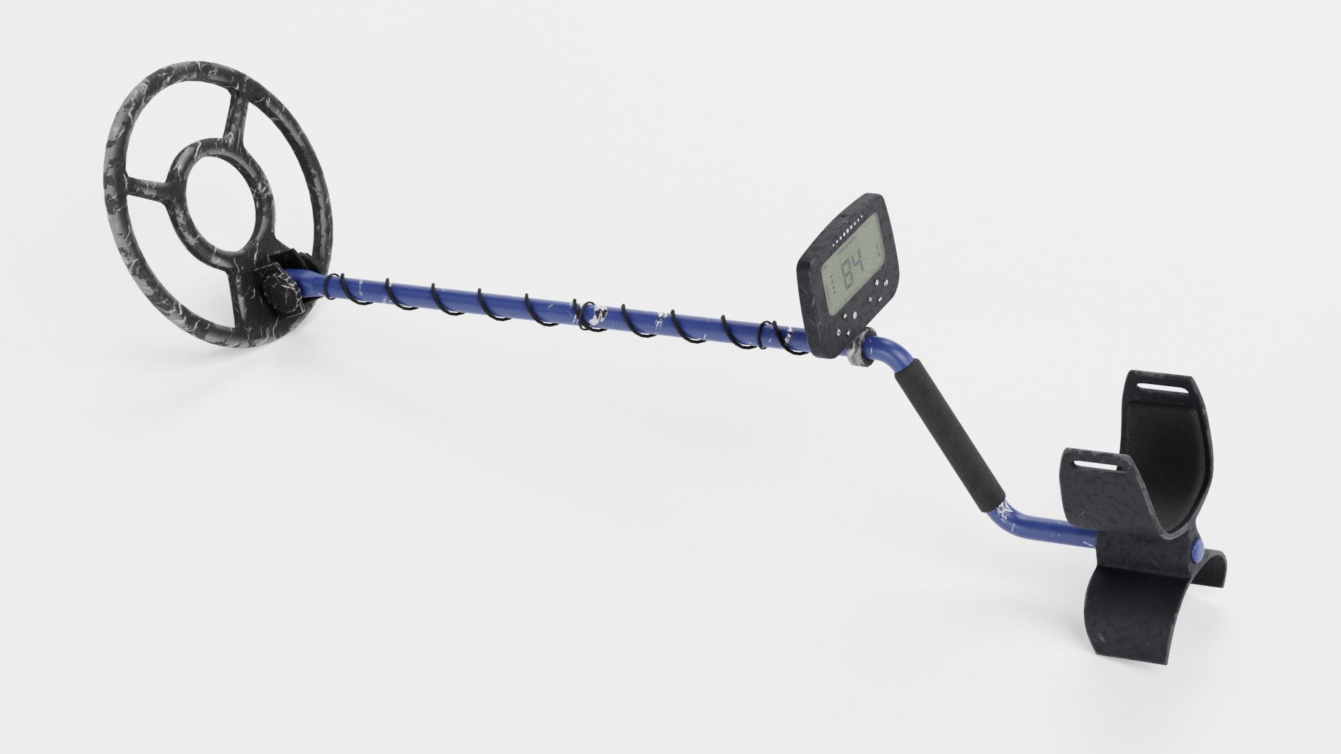 3D metal detector used model - TurboSquid 1509726