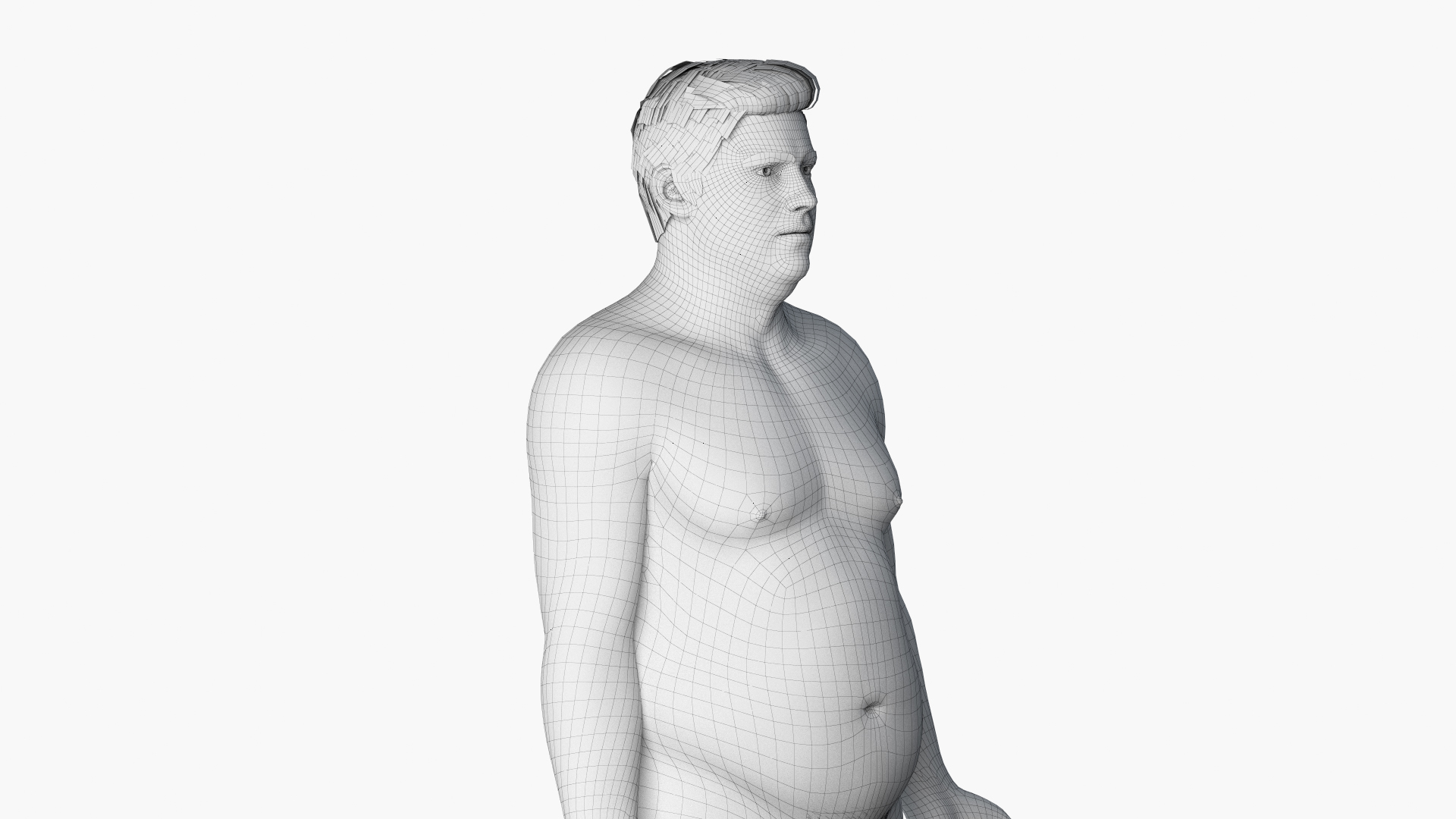 Obese Male Skin, Skeleton And Vascular System Modelo 3D - TurboSquid ...