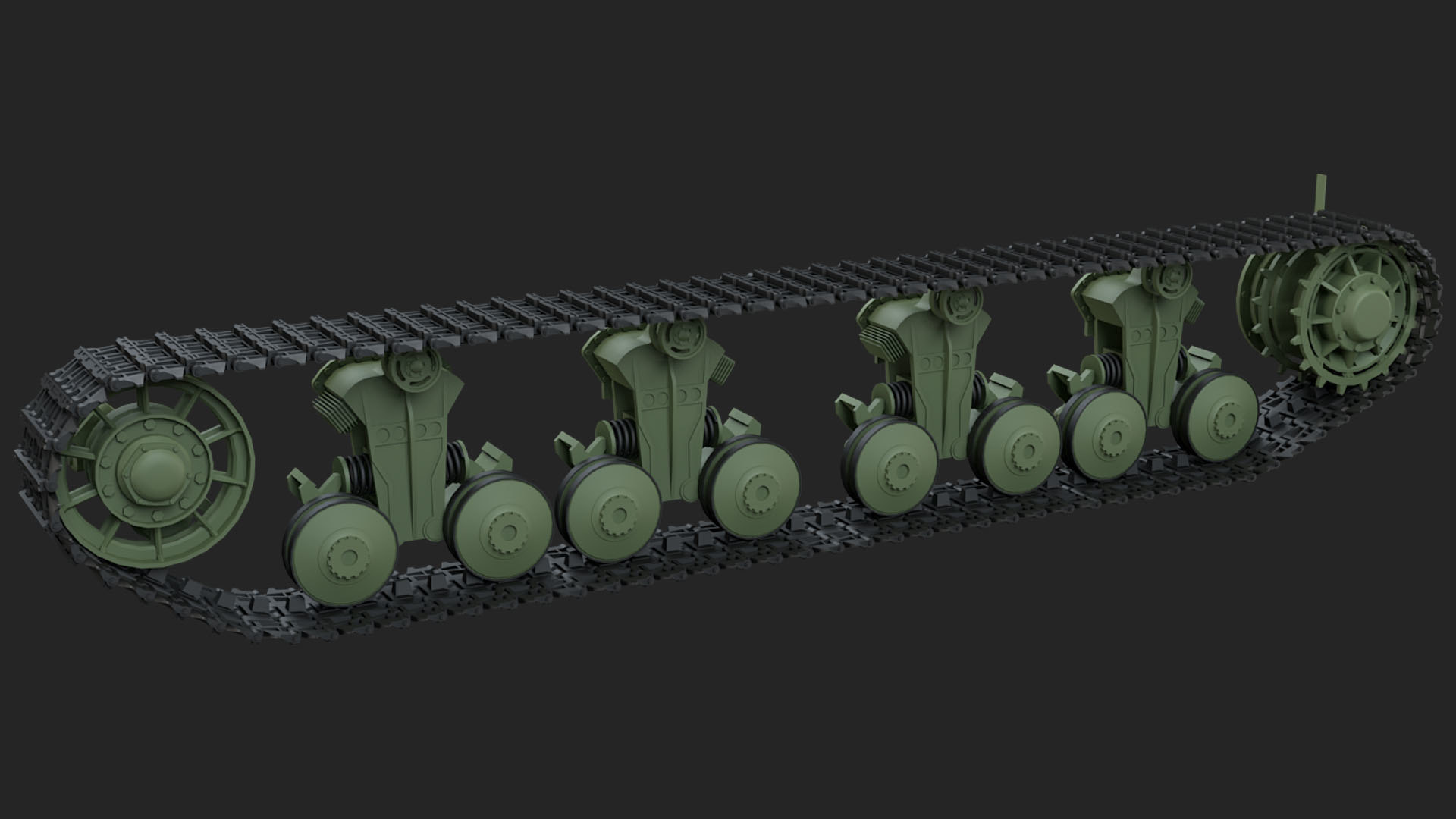 3D model tank track 5 - TurboSquid 1509747