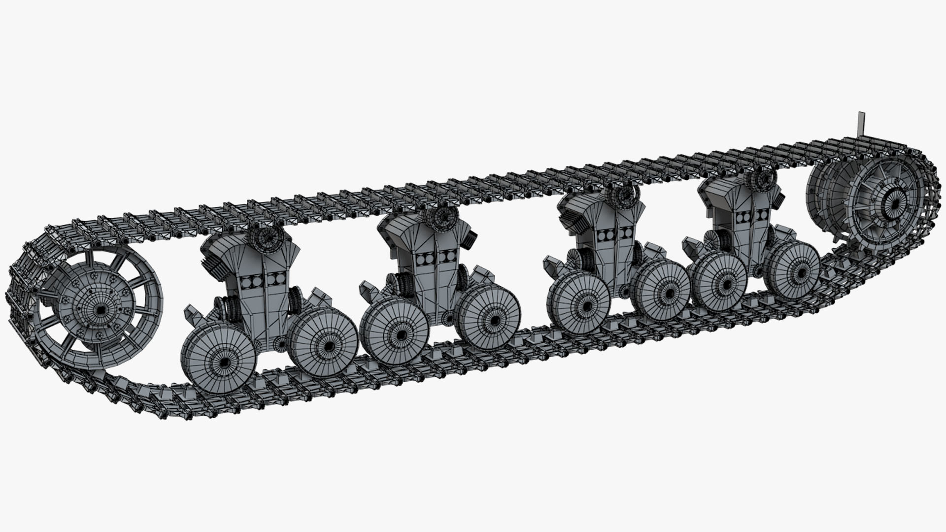 3D model tank track 5 - TurboSquid 1509747